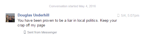 Underhill Credibility Ranks with Shady Sheriff – Conjuring Justice