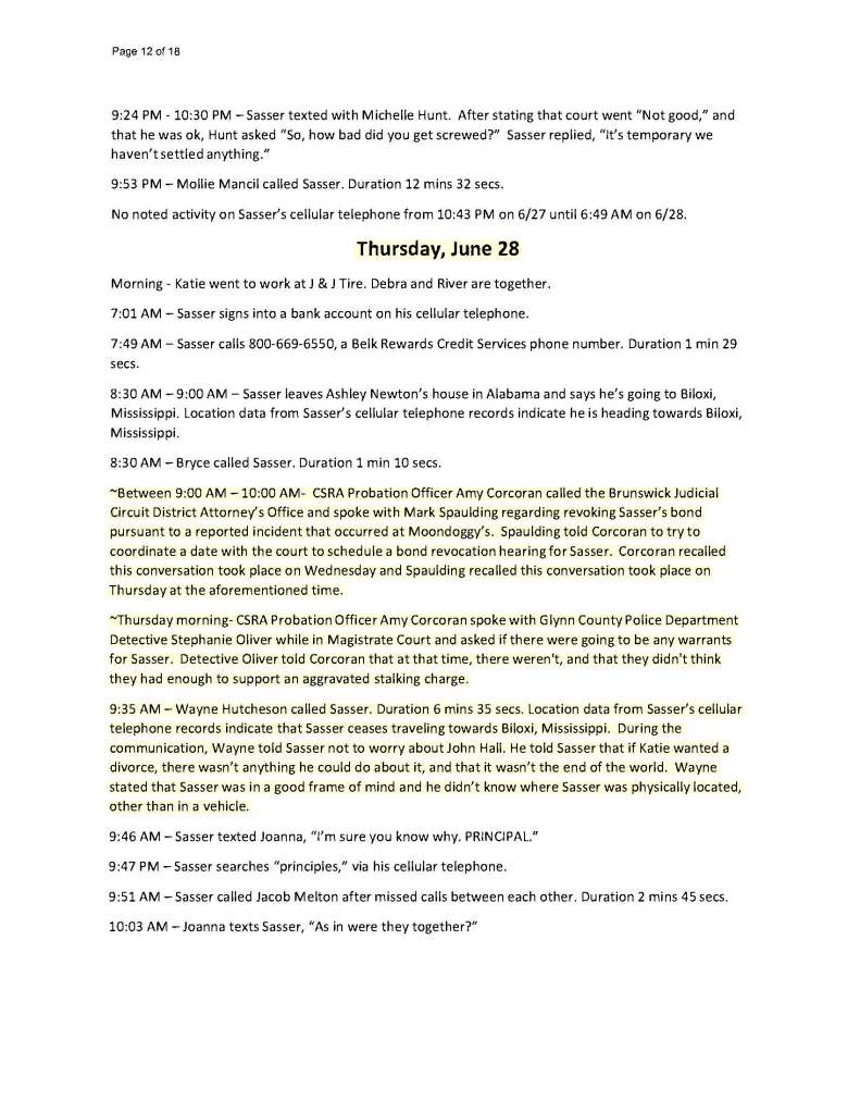 Cory Sasser’s Final Act Part 2 – Conjuring Justice