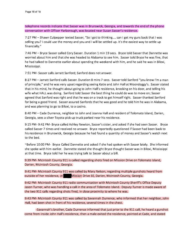 Cory Sasser’s Final Act Part 2 – Conjuring Justice